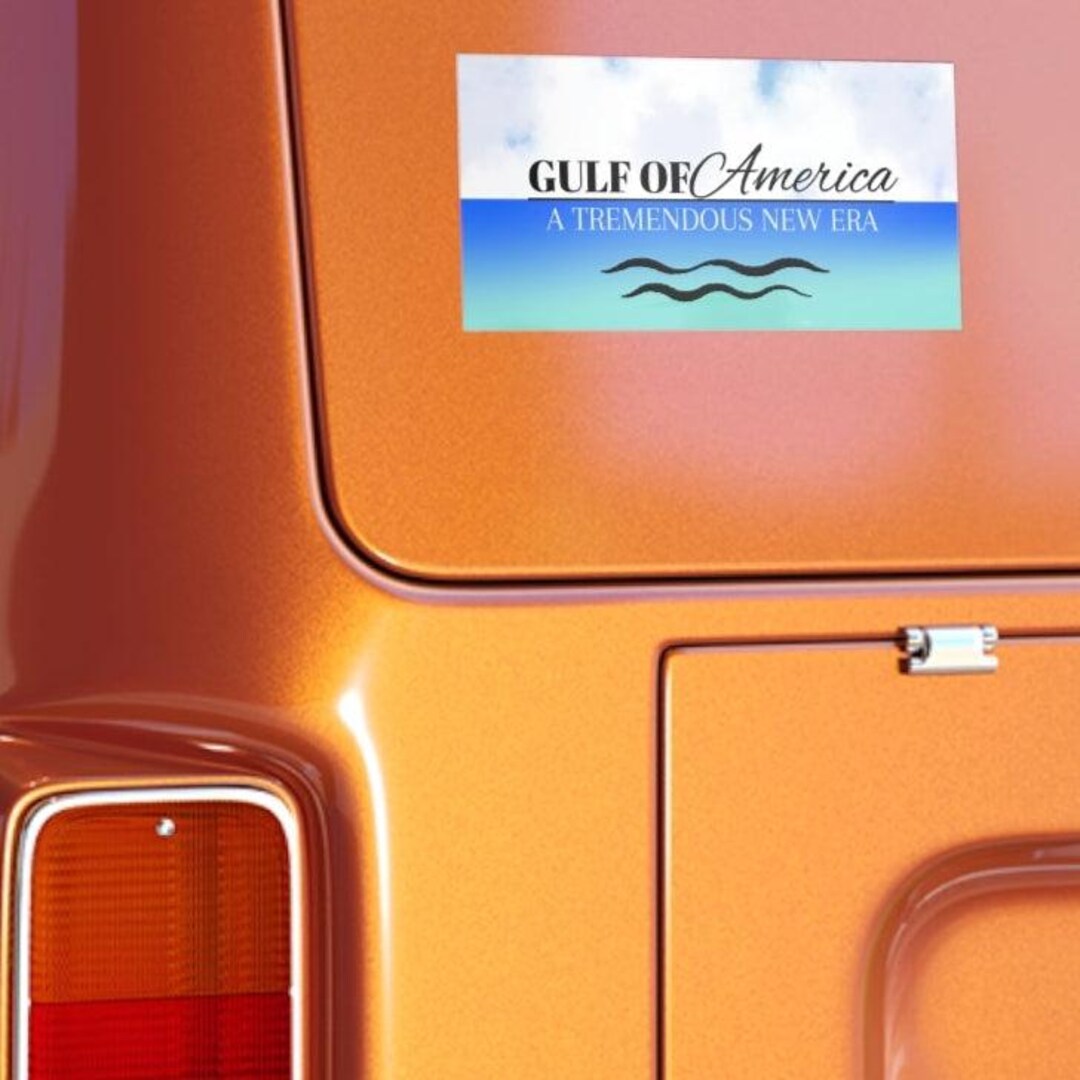 Gulf of America Bumper Sticker - Etsy