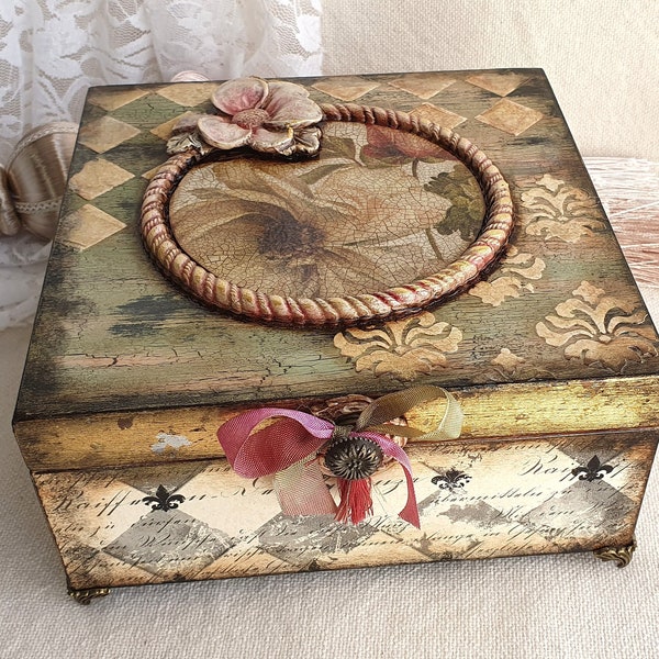Shabby Chic Box - Etsy