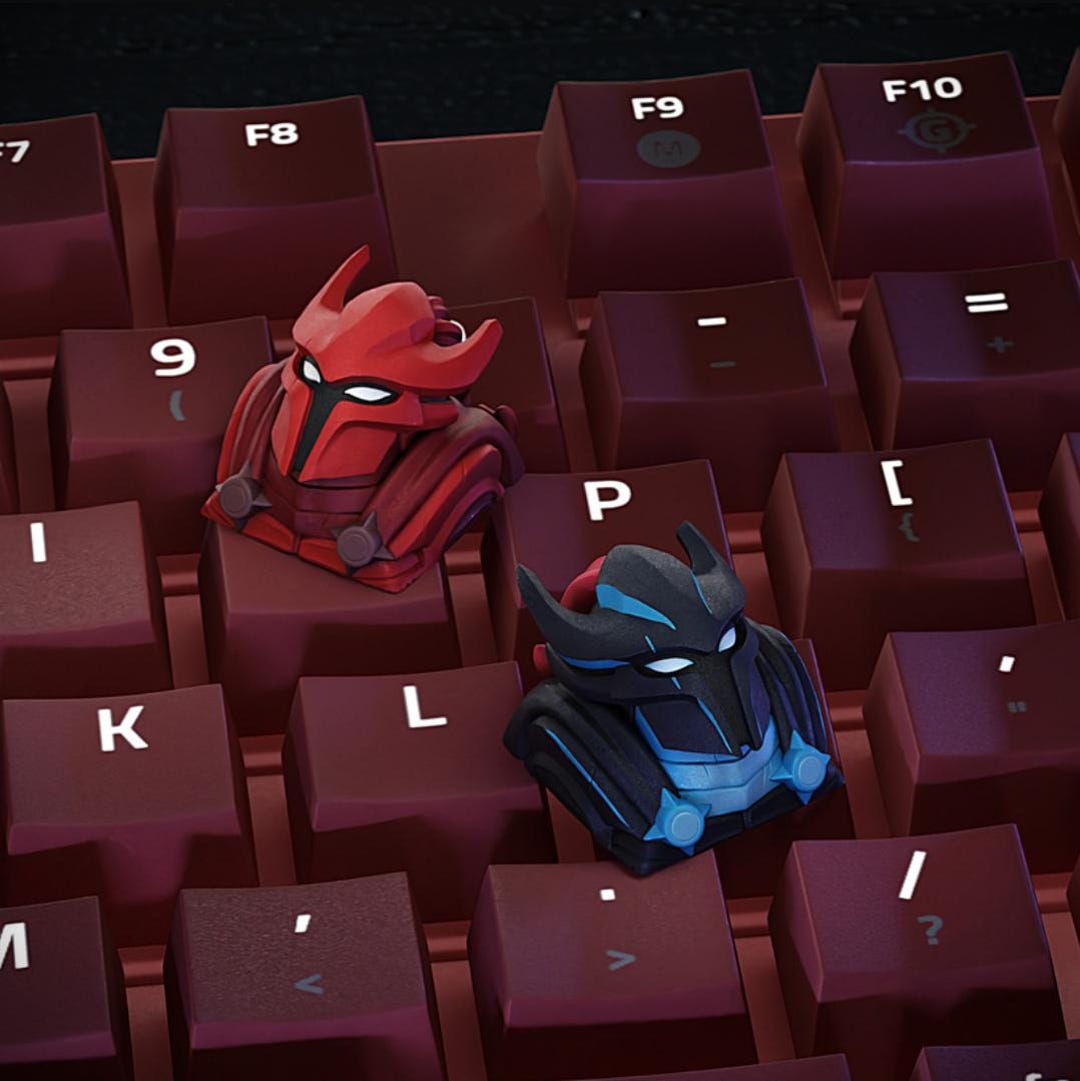Solo Leveling Inspired Keycaps – 3D Printed in Full Color – Durable ...