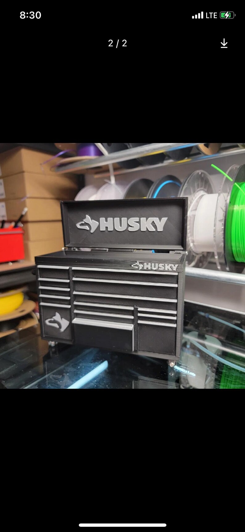 Husky Tool Box Display - Etsy