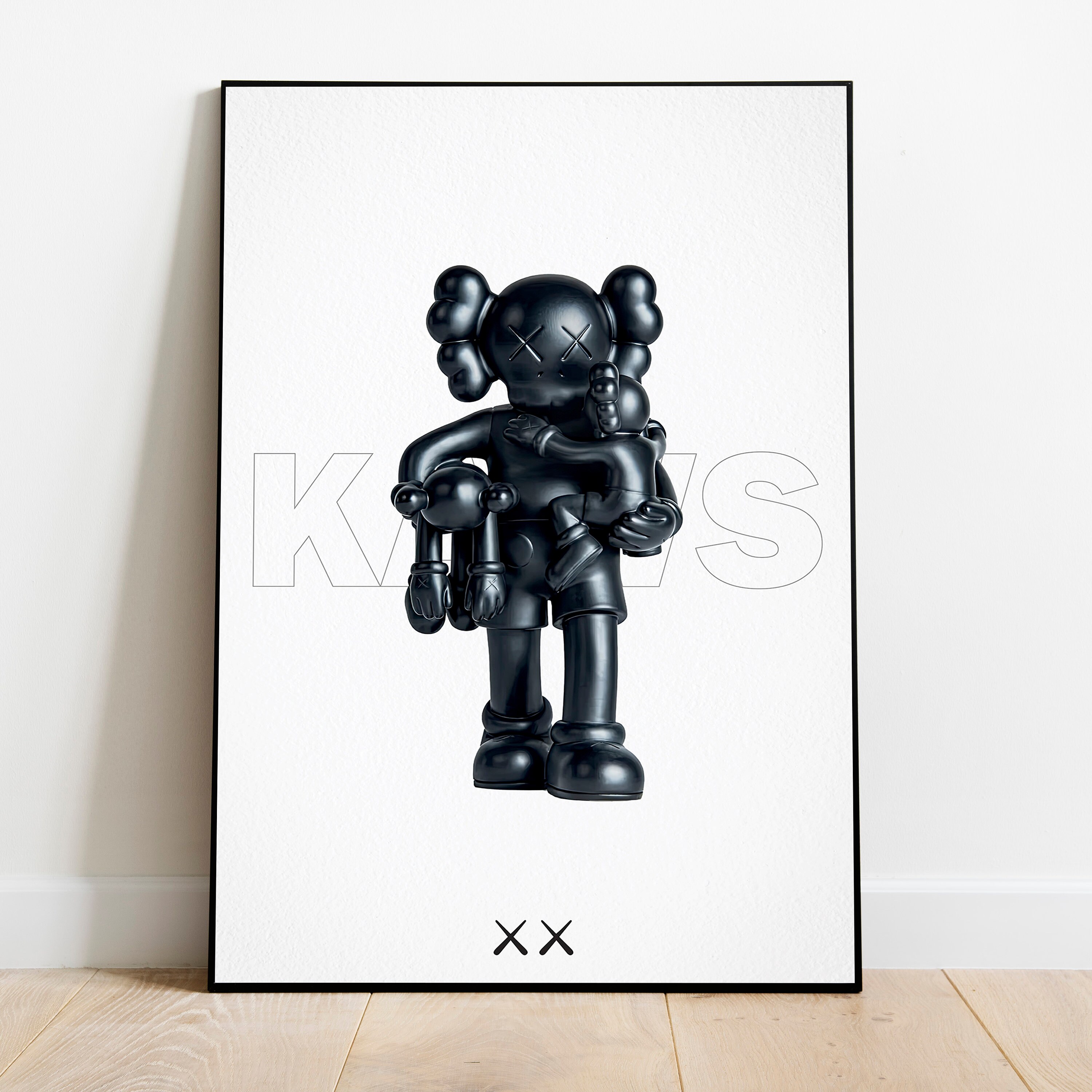 Kaws Poster Set of 3, Kaws Figure Poster, Kaws Wall Art, Hypebeast Wall ...