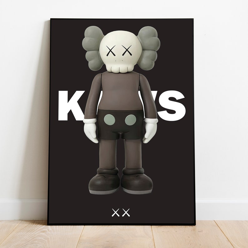 Kaws Poster Set of 3, Kaws Figure Poster, Kaws Wall Art, Hypebeast ...