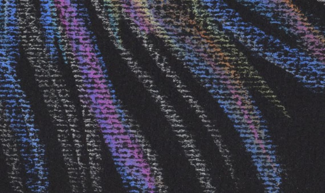 Rainbow Betta 2, Original Pastel Fish Drawing/painting - Etsy