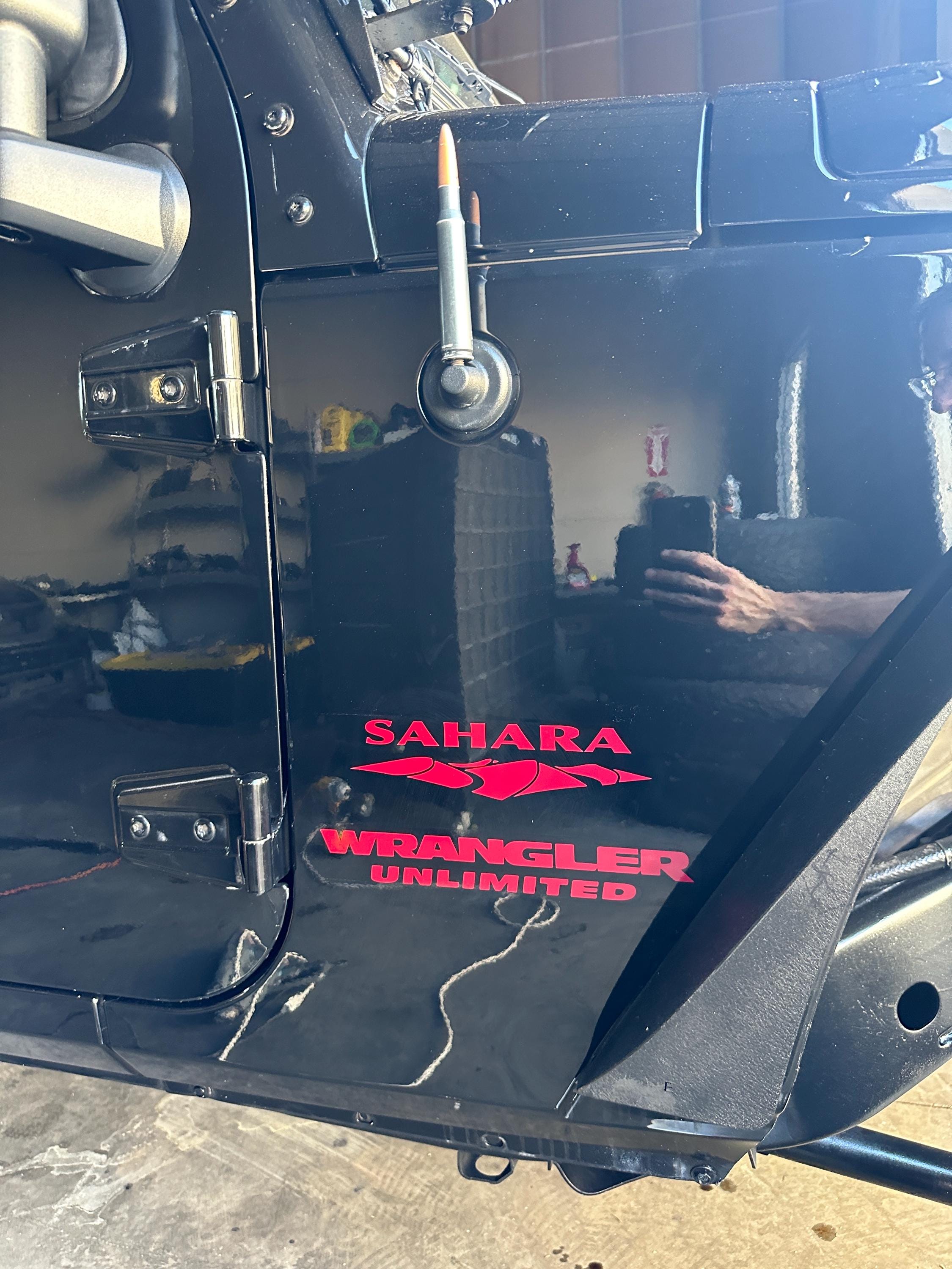 Jeep Wrangler Sahara Unlimited Decal Emblem Set Vinyl Stickers - Etsy