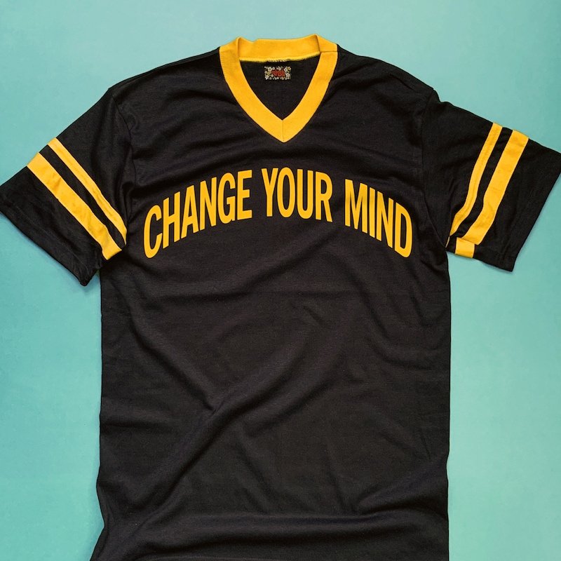 Black and Gold Ringer Tee - Etsy