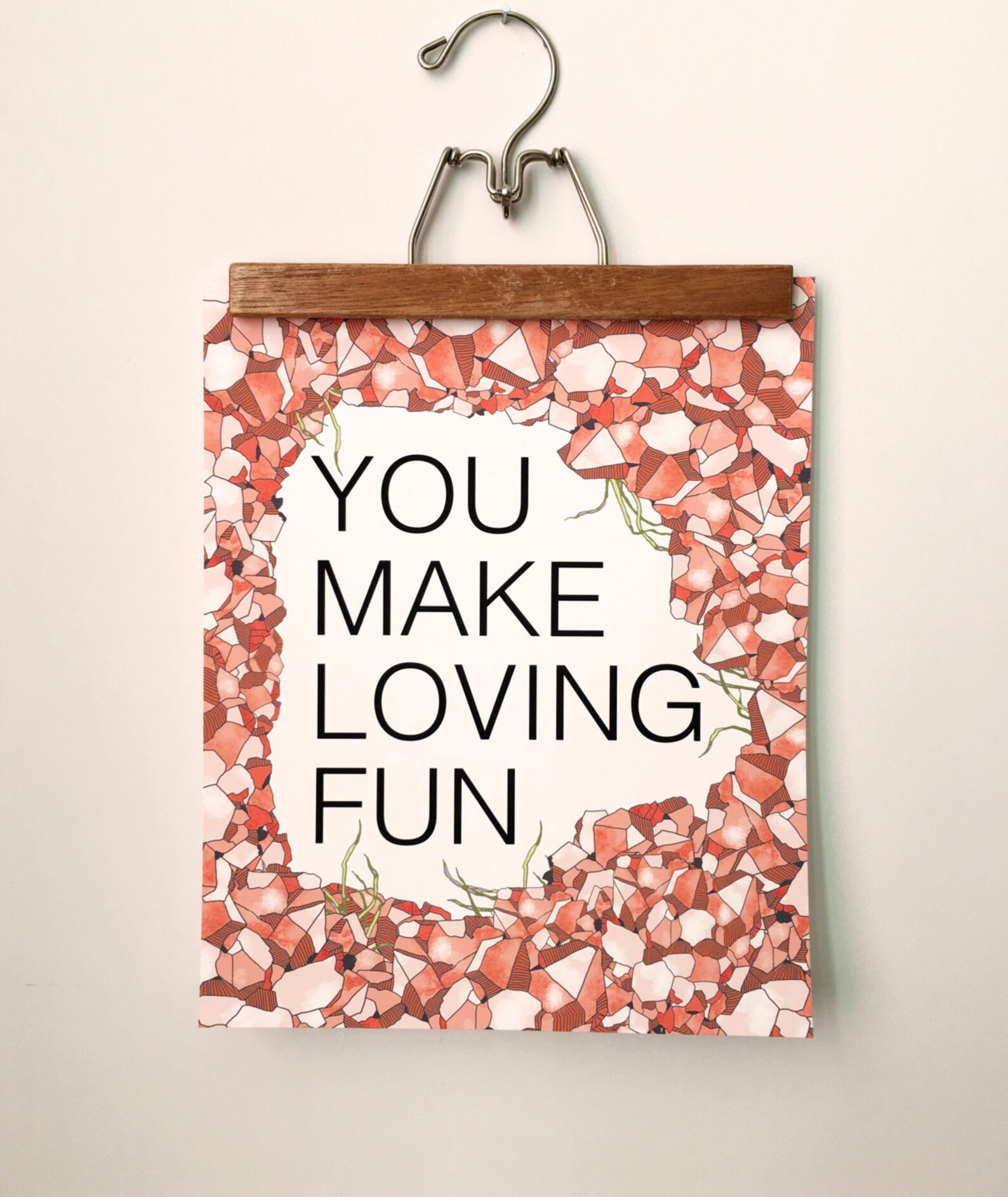 You Make Loving Fun-11 X 14 Print - Etsy