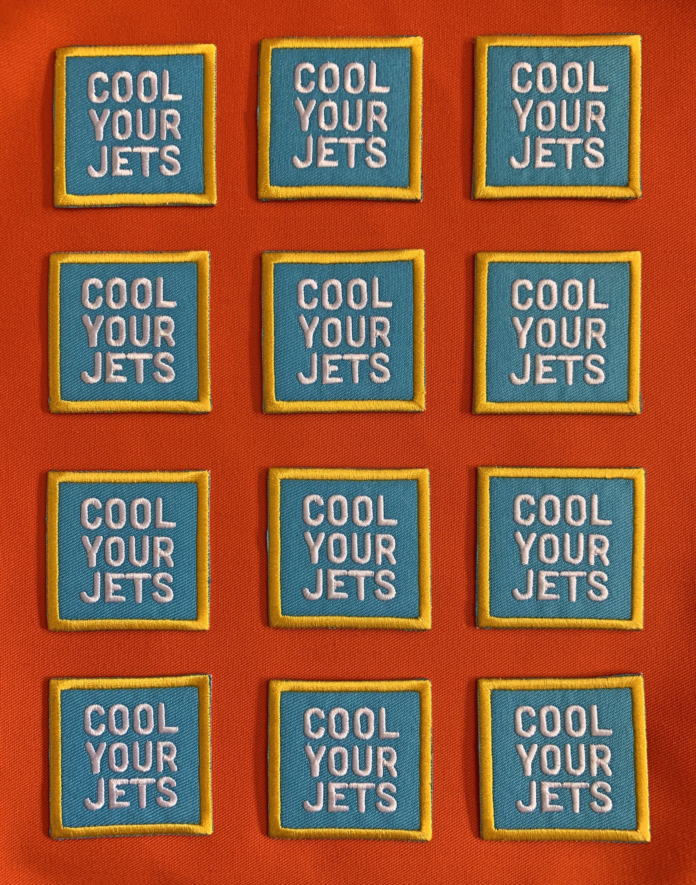 Cool Your Jets Iron on Patch - Etsy