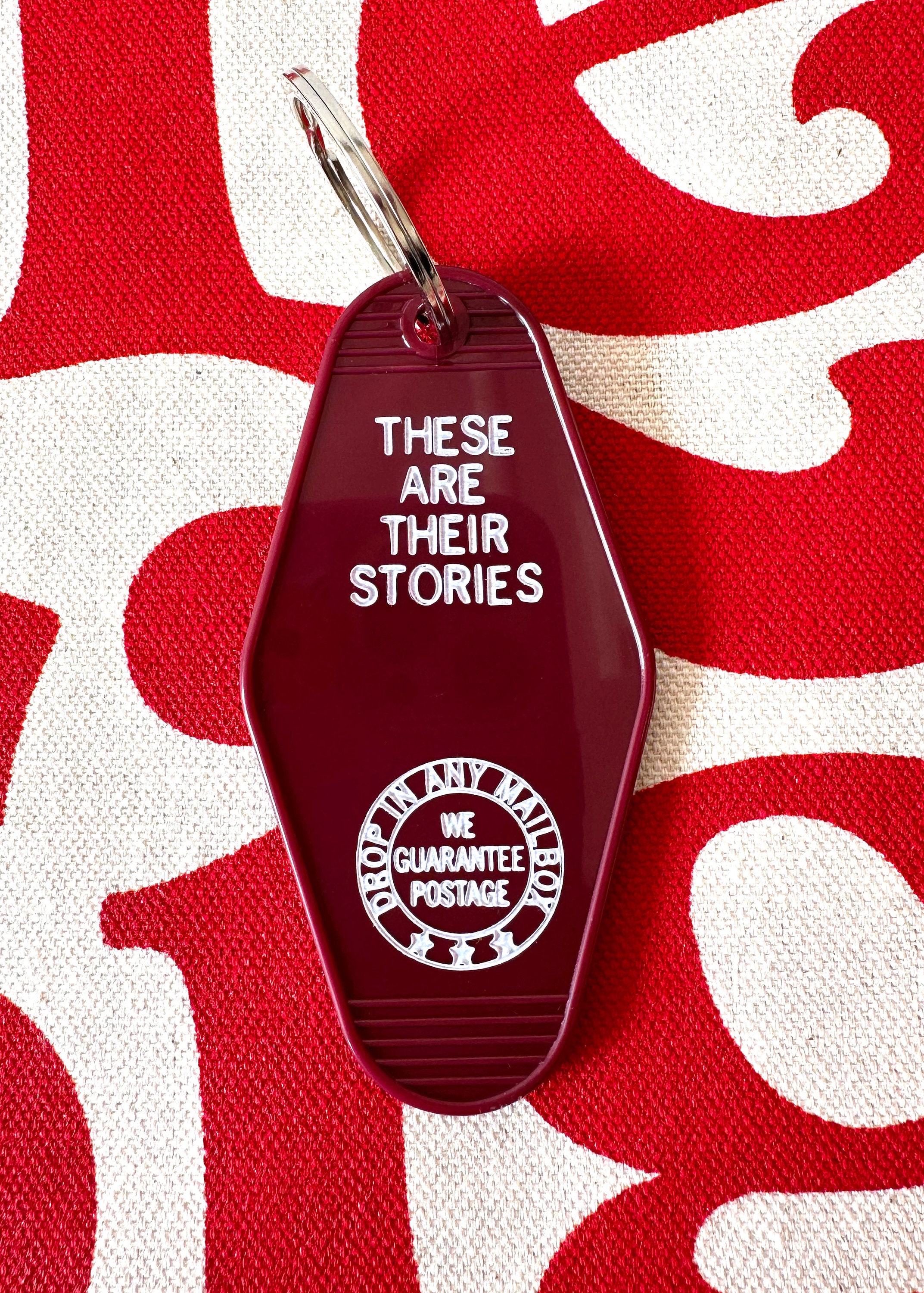 These Are Their Stories Key Fob - Etsy