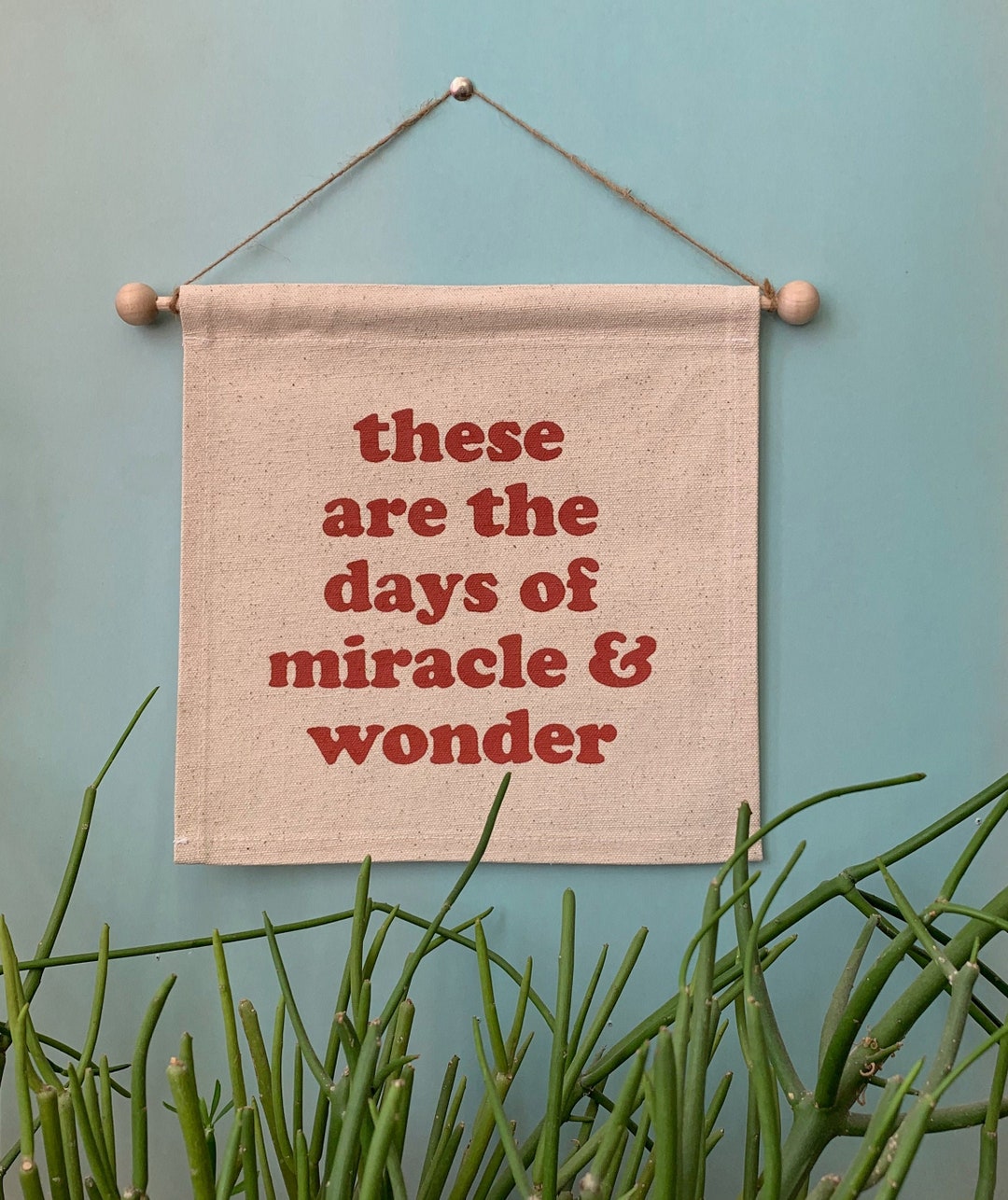 Miracle and Wonder Small Banner - Etsy