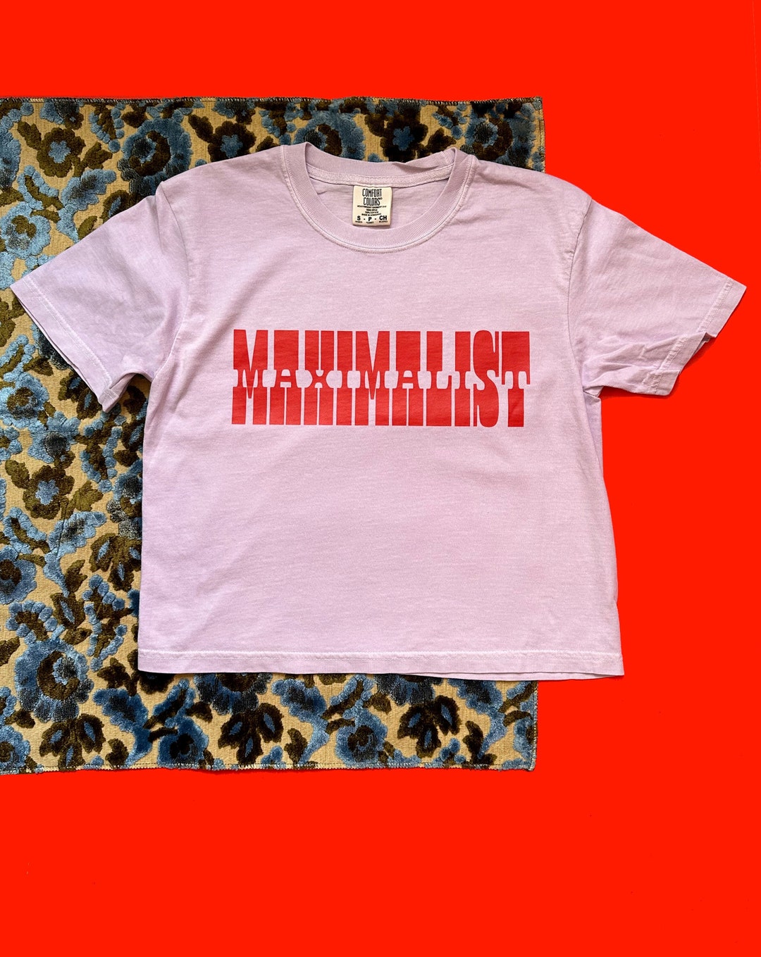 Maximalist -boxy Crop Tee - Etsy