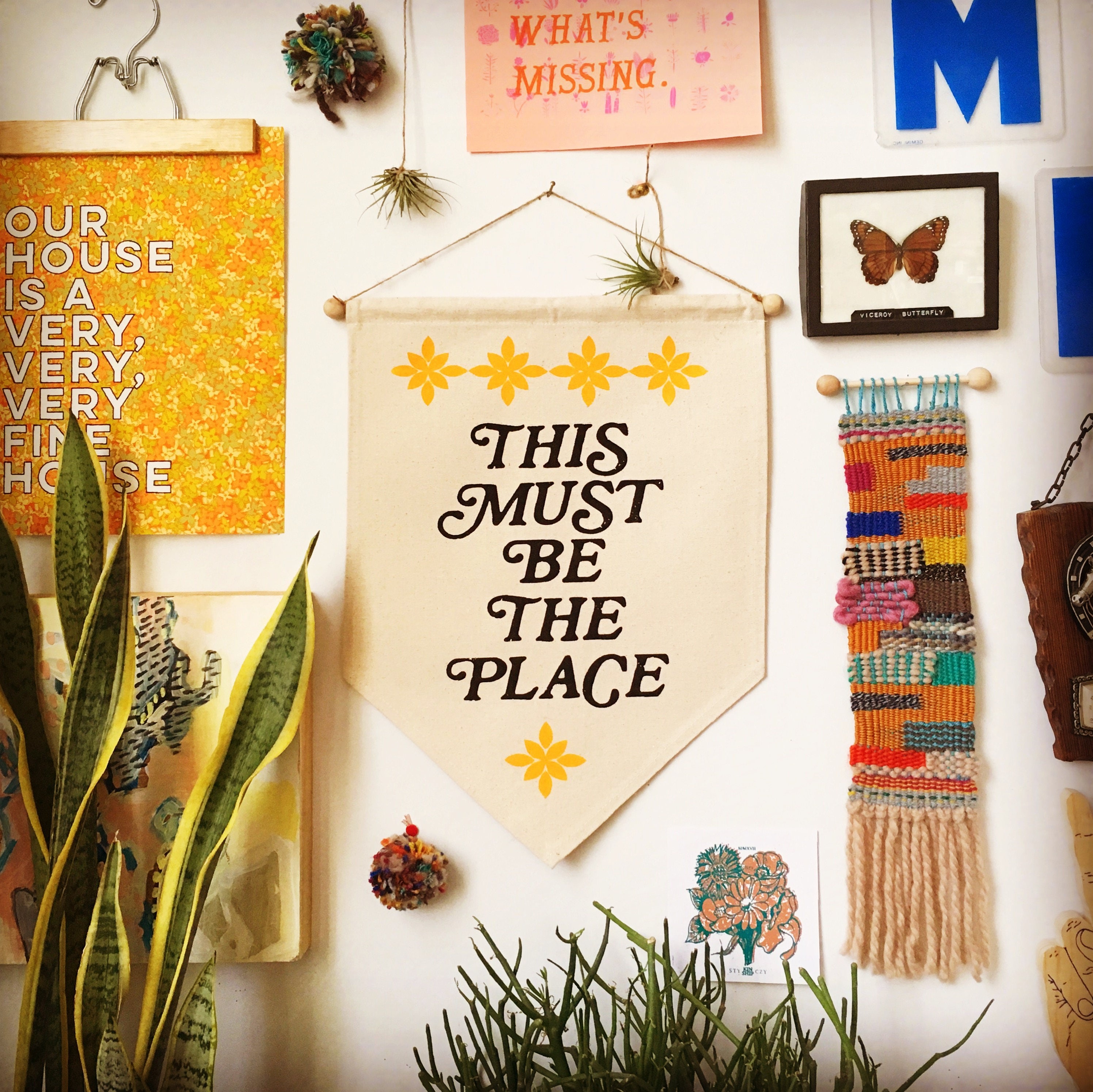 This Must Be the Place Wall Banner | Etsy