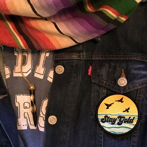 Stay Gold- Iron on Patch - Etsy