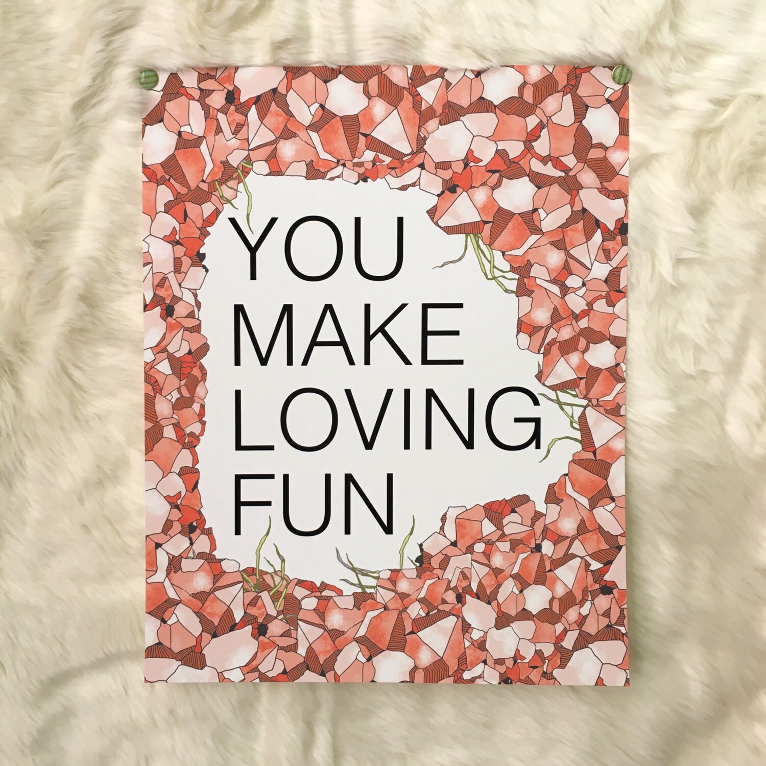 You Make Loving Fun-11 x 14 print | Etsy