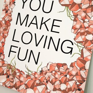 You Make Loving Fun-11 X 14 Print - Etsy
