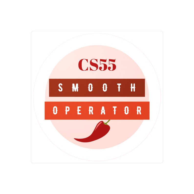 Carlos Sainz Ferrari F1 Smooth Operator Chili Sticker Formula 1 Sticker ...