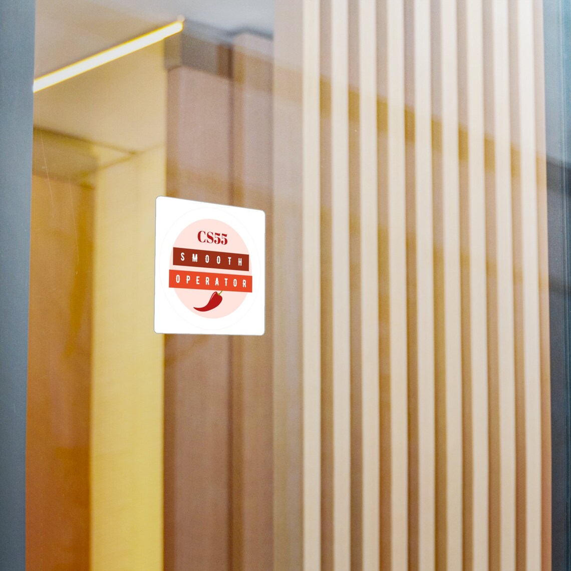 Carlos Sainz Ferrari F1 Smooth Operator Chili Sticker Formula 1 Sticker ...