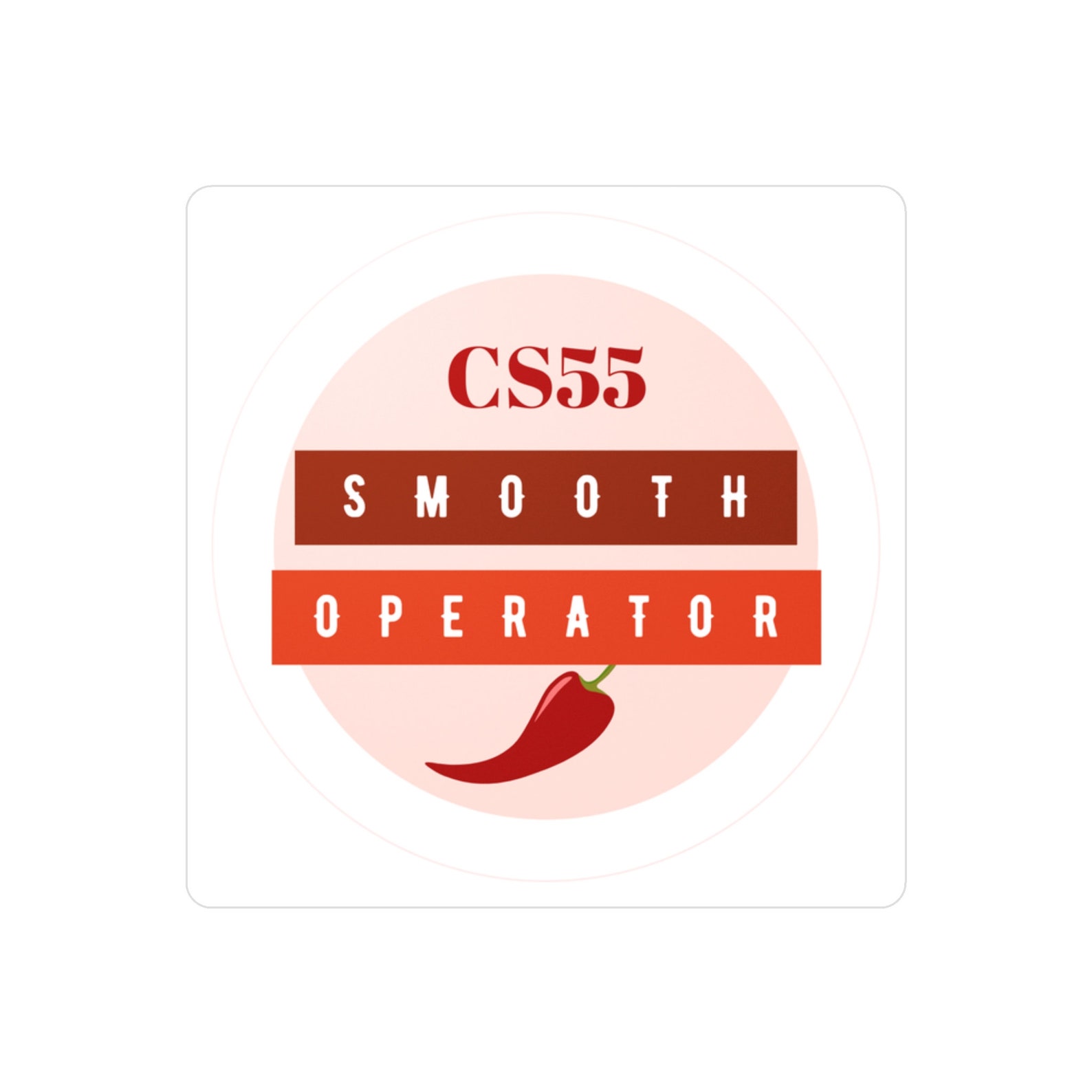 Carlos Sainz Ferrari F1 Smooth Operator Chili Sticker Formula 1 Sticker ...