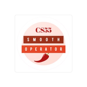 Carlos Sainz Ferrari F1 Smooth Operator Chili Sticker Formula 1 Sticker ...