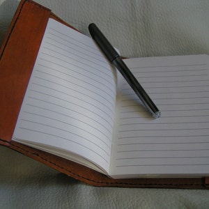 Celtic snakes hand tooled leather journal cover | Etsy