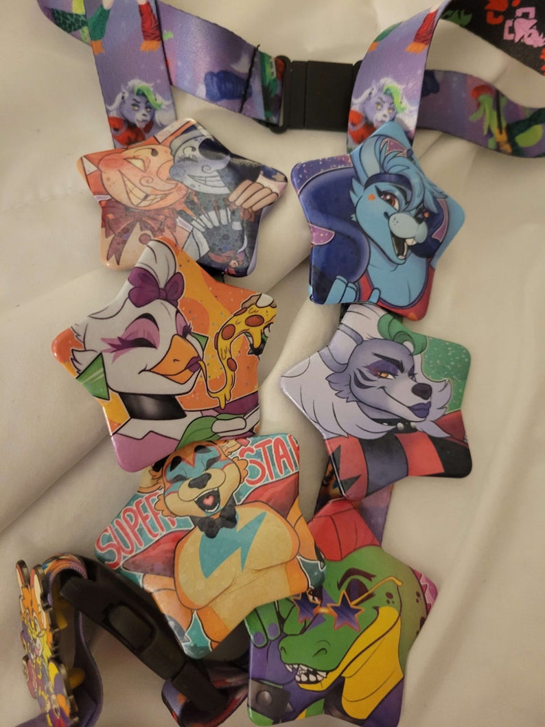 FNAF Security Breach Buttons - Etsy