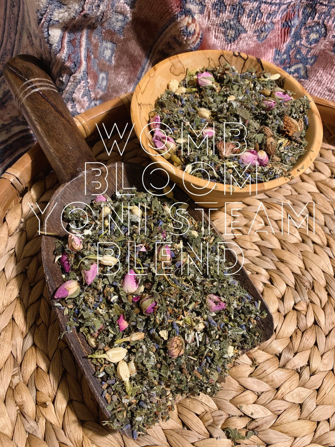 Organic Herbal Yoni Steam Blend: Fertility Support, Womb Bloom (1 Oz ...
