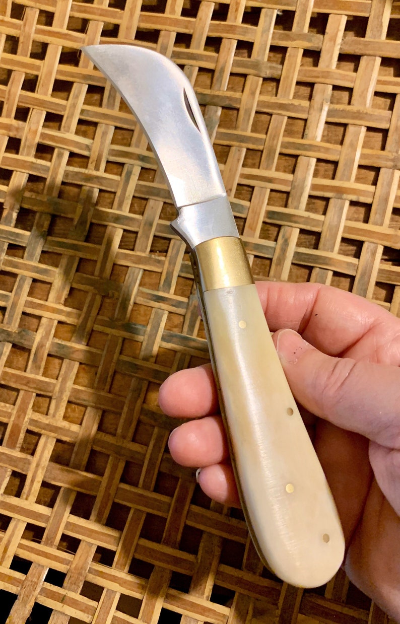 Hand BOLINE Bolline Sickle herbalist tool druidic ritual druid | Etsy