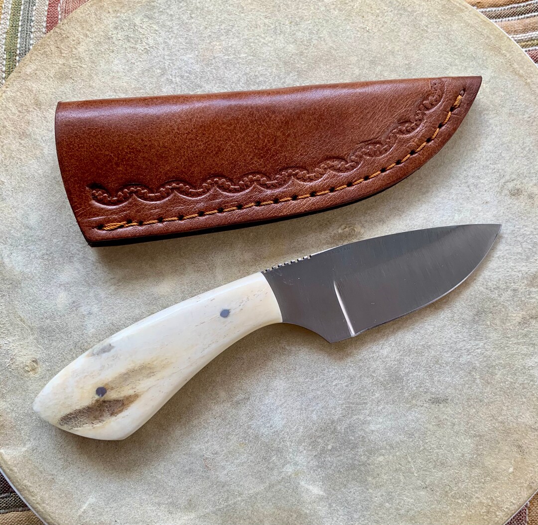 HERB KNIFE Boline With Belt Sheath Herbalist Tool Herbs Foraging Blade ...