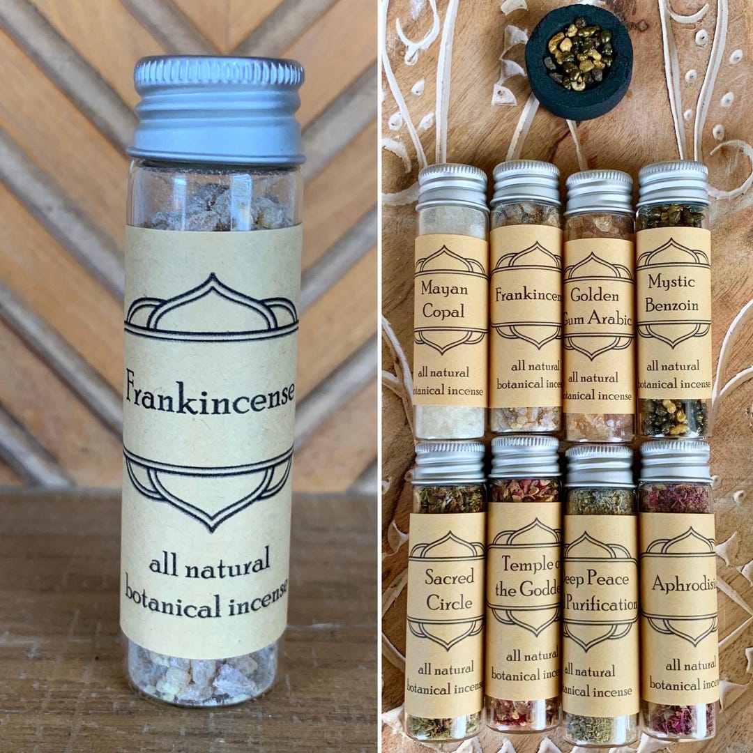 FRANKINCENSE Resin Loose Incense / Classic Ceremonial Incense / Herbs ...