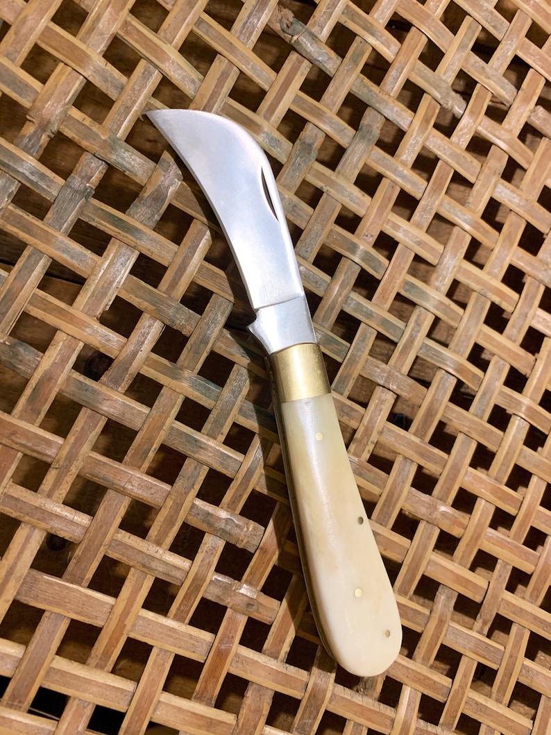 Hand BOLINE Bolline Sickle herbalist tool druidic ritual druid | Etsy