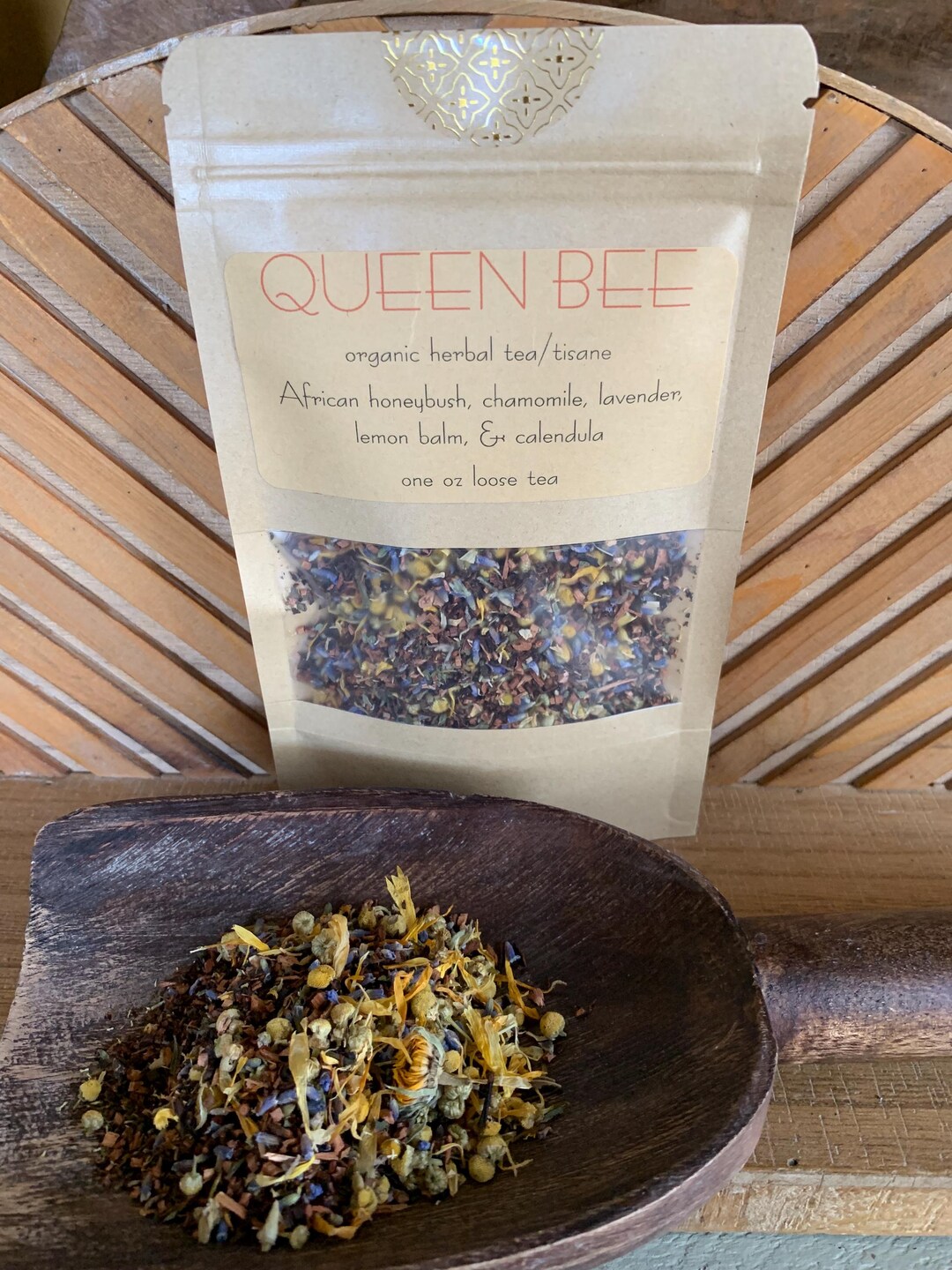 QUEEN BEE Herbal Tea / Organic and Delicious Tisane Herb Tea Blend/ 1 ...
