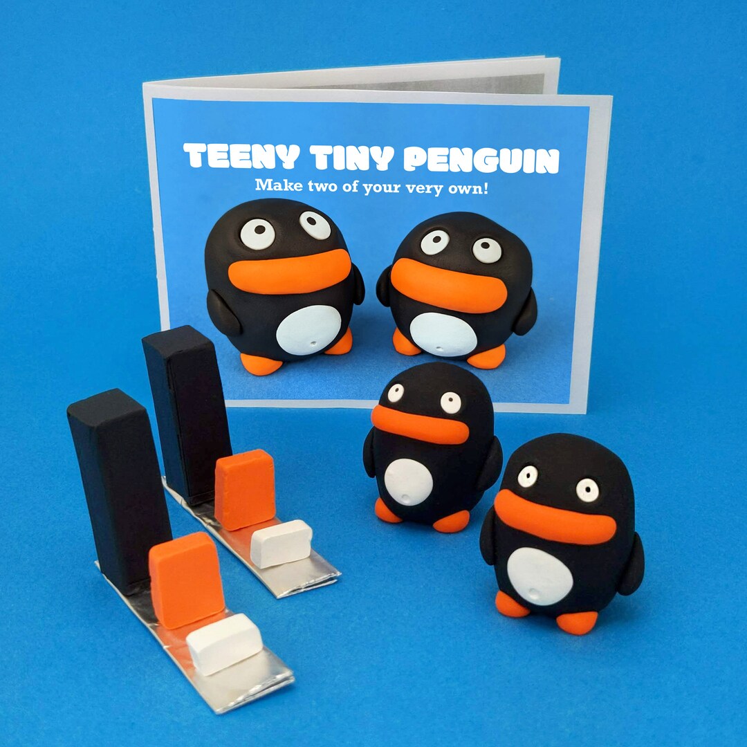 Make Your Own Penguins Kit! Each Kit Makes Two Penguins - Etsy