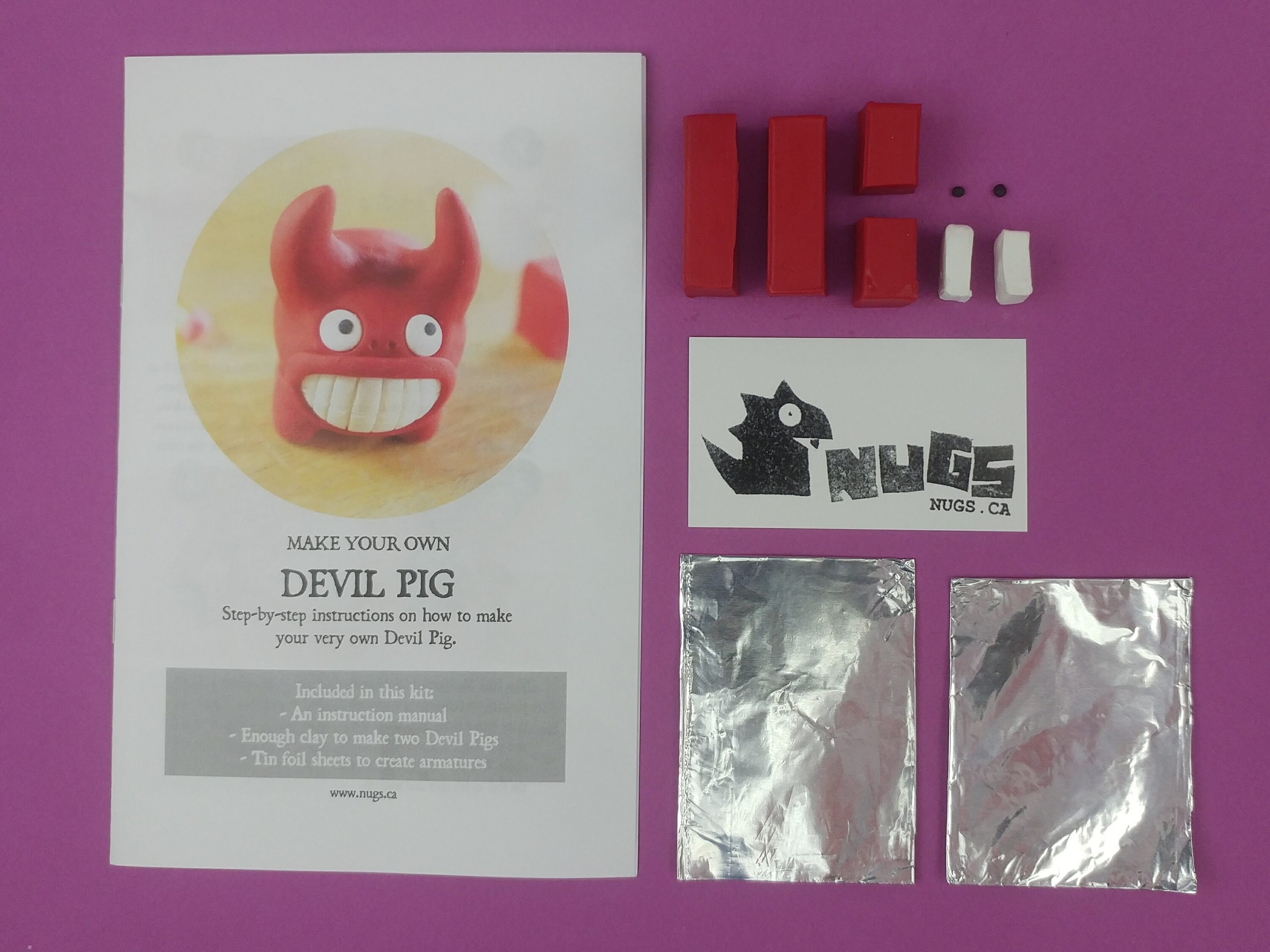 Make Your Own Devil Pigs Kit Each Kit Makes 2 Devil Pigs | Etsy Canada