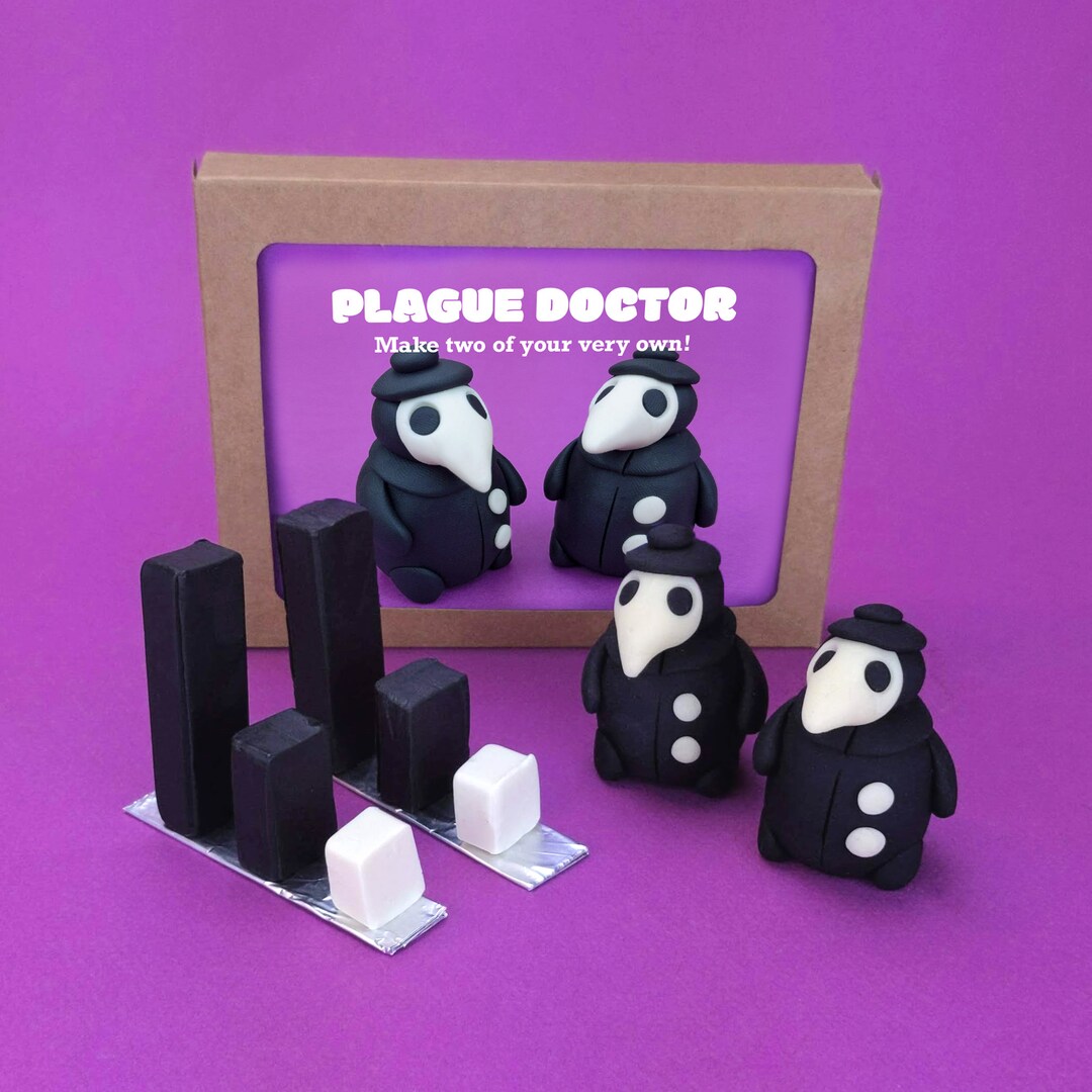 DIY Make Your Own Plague Doctor Kit! Each Kit Makes 2 Plague Doctors - Etsy