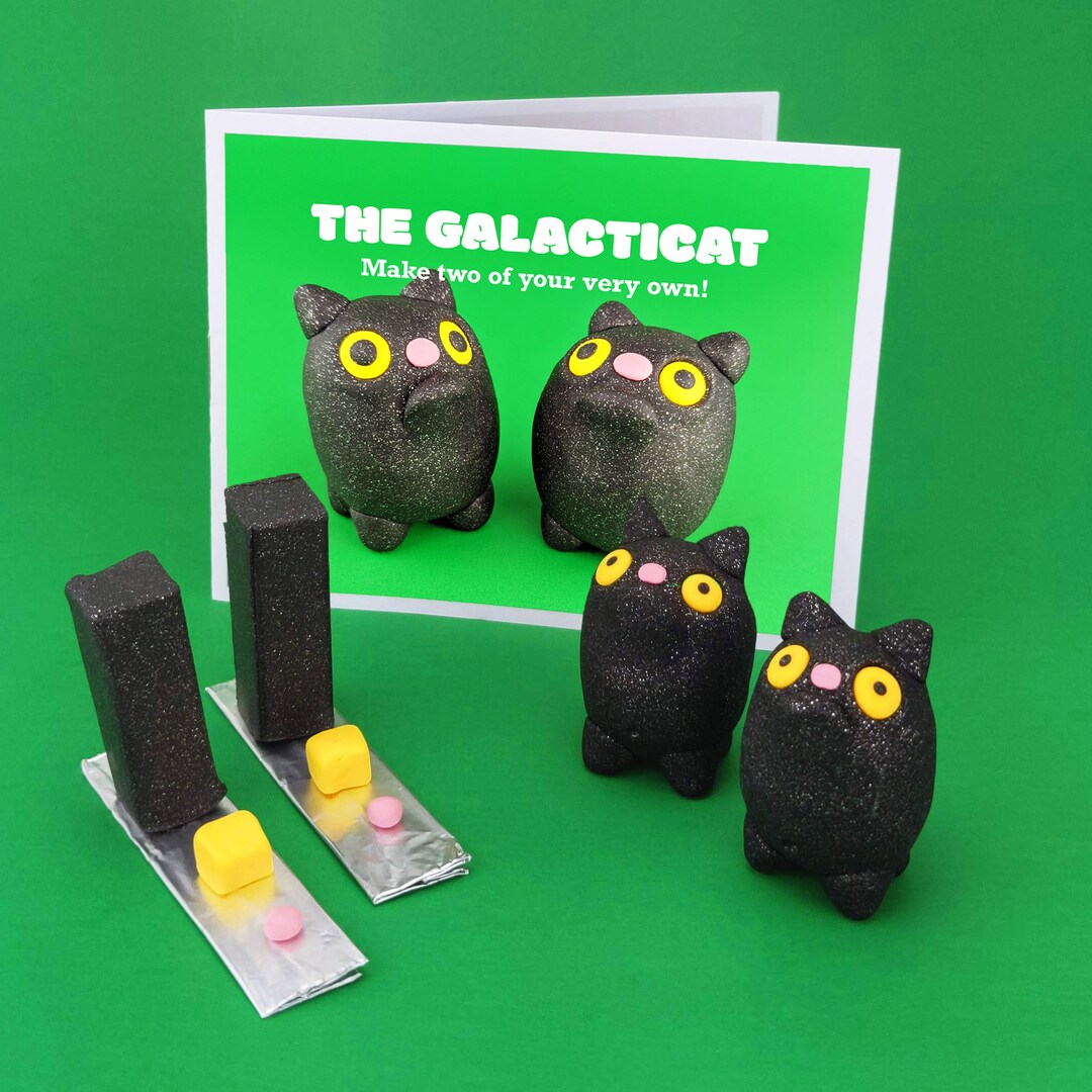 DIY Make Your Own Galacticat Kit! Each Kit Makes 2 Galacticats - Etsy