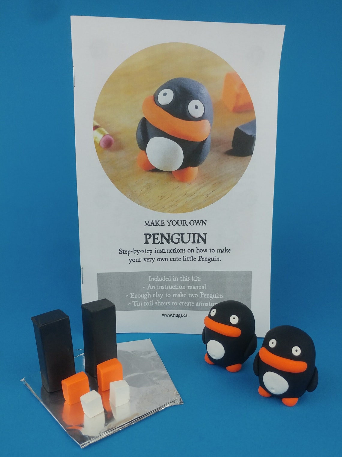 Make Your Own Penguins Kit Each kit makes two Penguins | Etsy