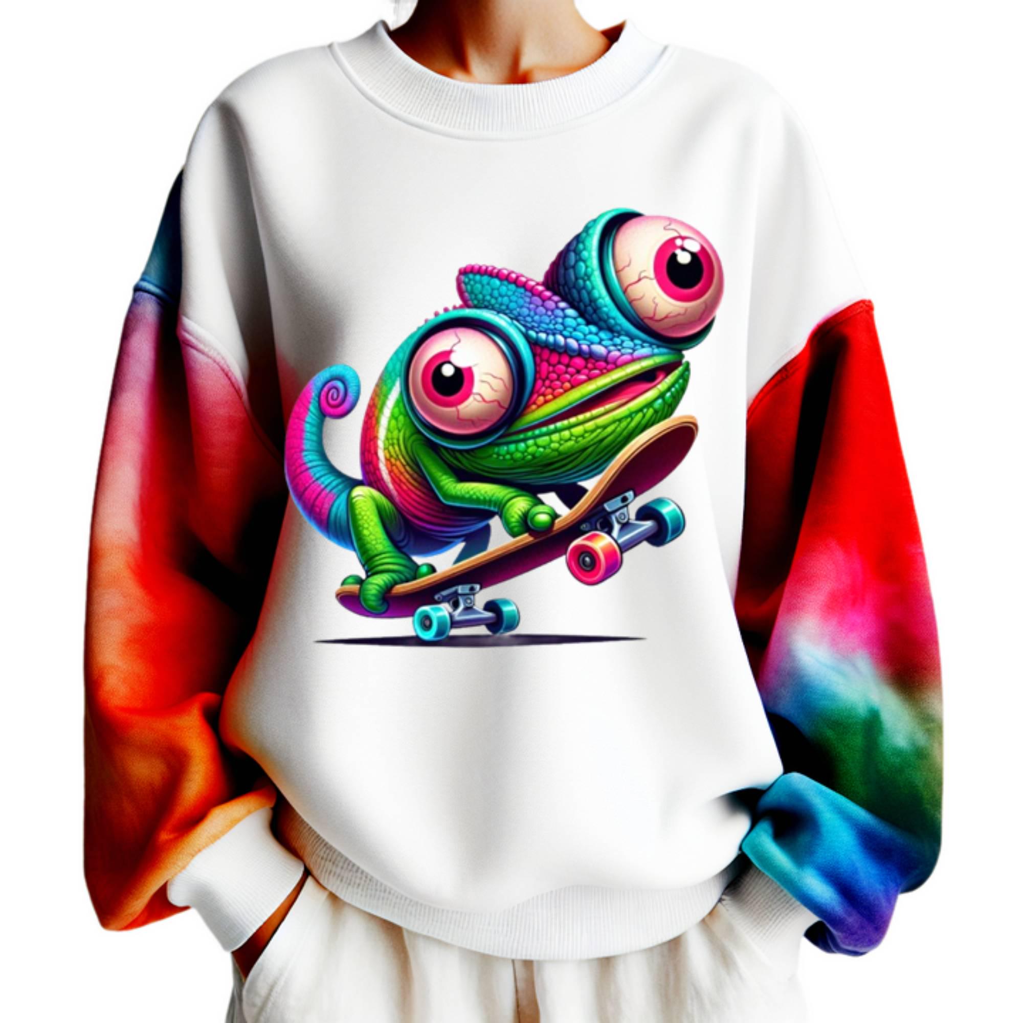 Chameleon Clipart, Chameleon Watercolor, Chameleon Lovers, Animal ...