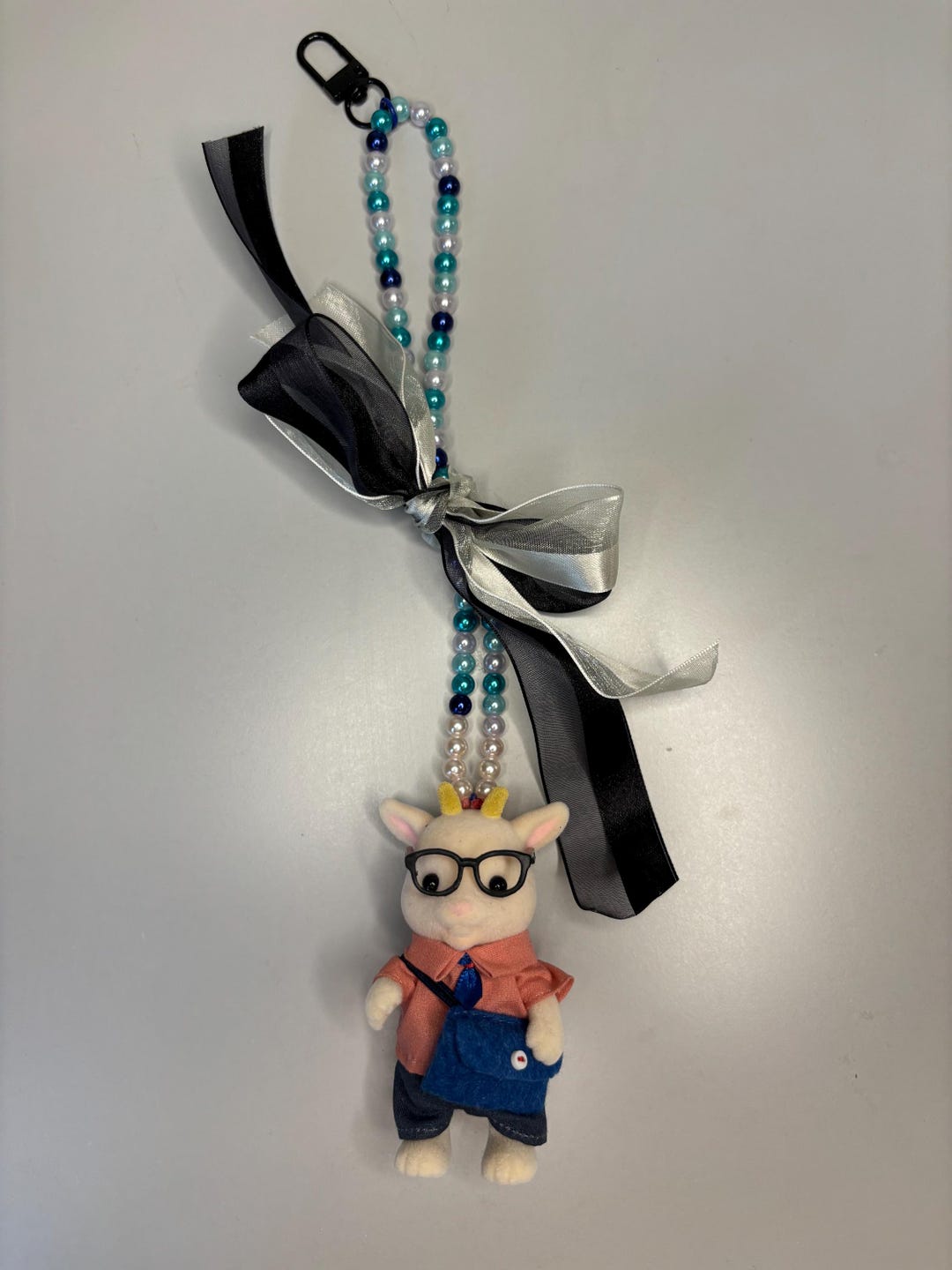 Goat Calico Critter Keychain - Etsy