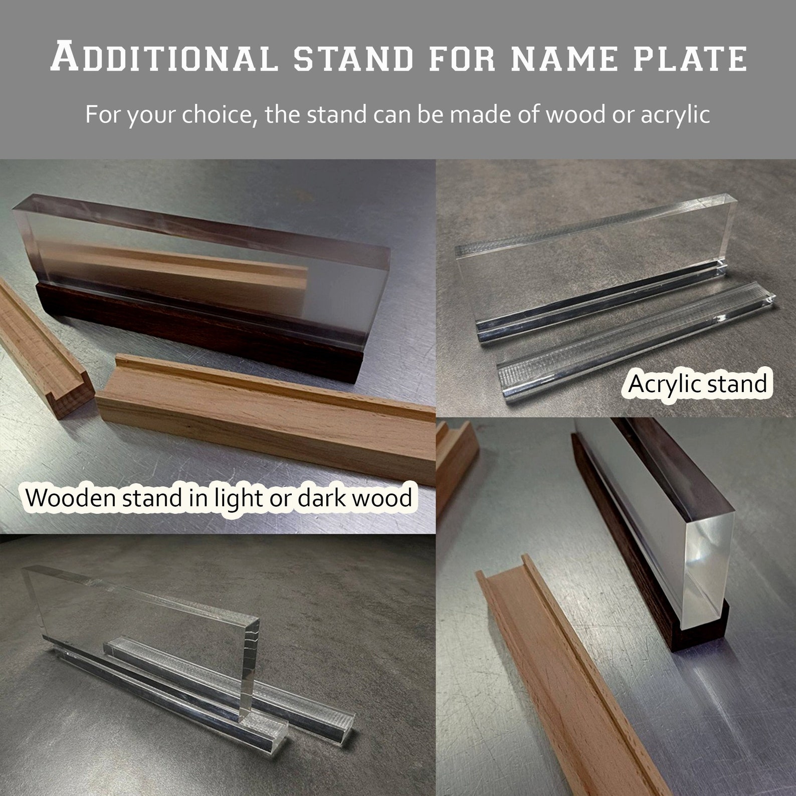 Personalized Teacher Desk Name Plate, Teacher Appreciation Gift ...