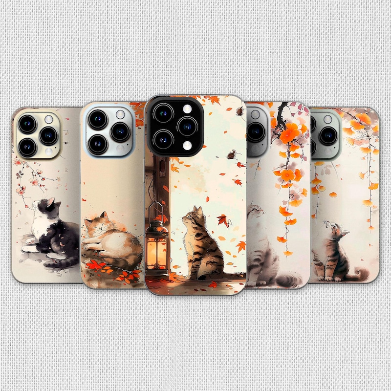 Cat iPhone Case - Etsy