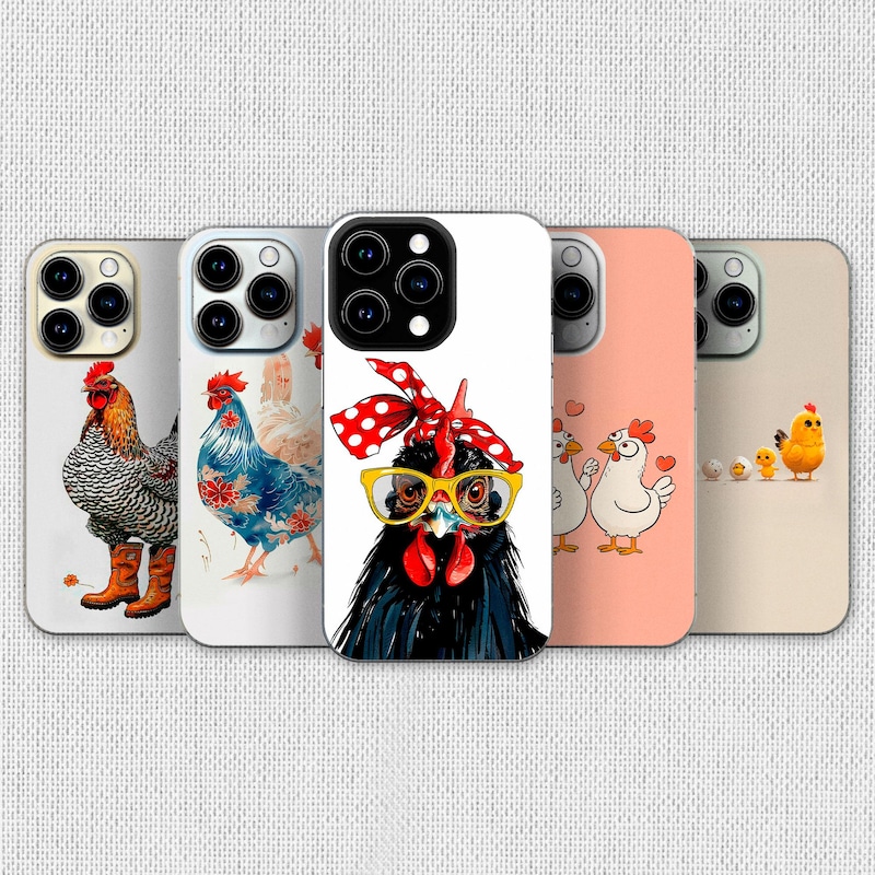 Chicken Phone Case - Etsy