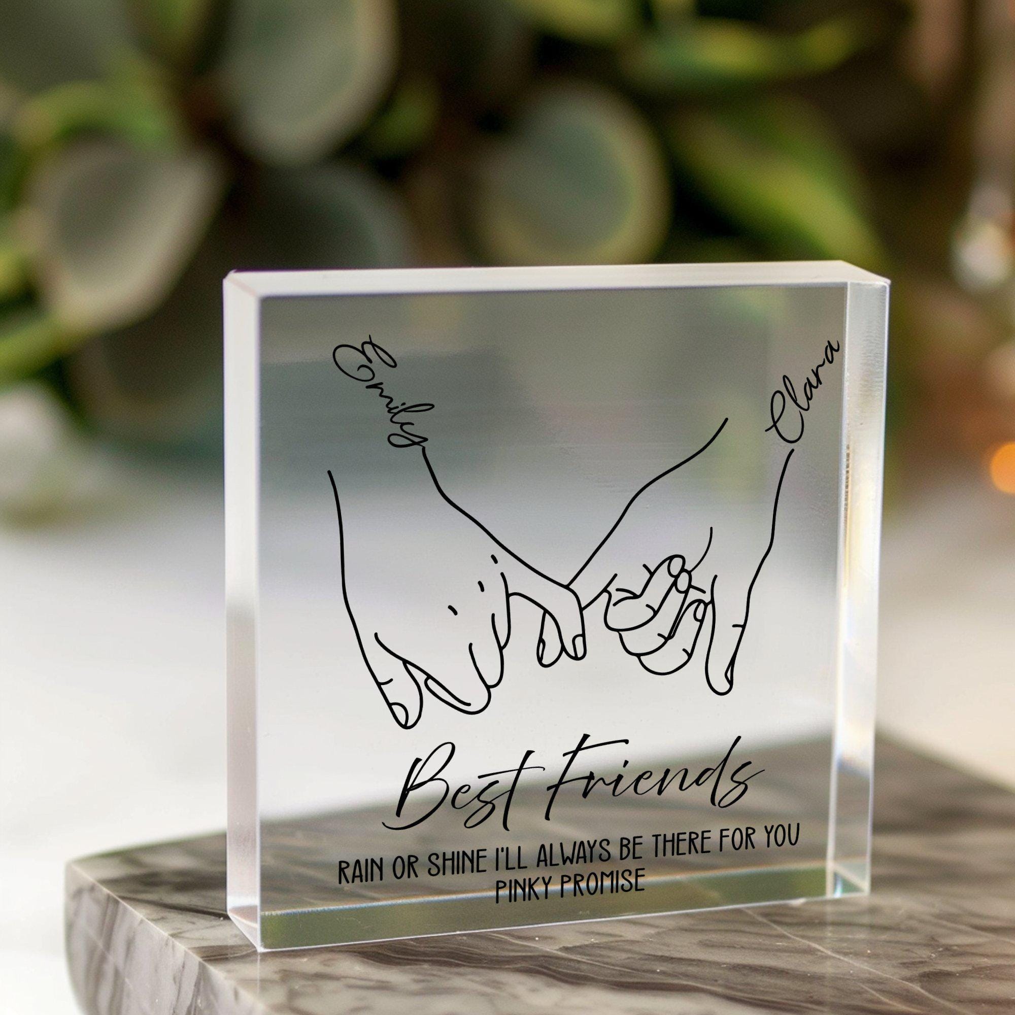 Together Forever Pinky Promise, Couples Personlised Gift, Gift for Her ...