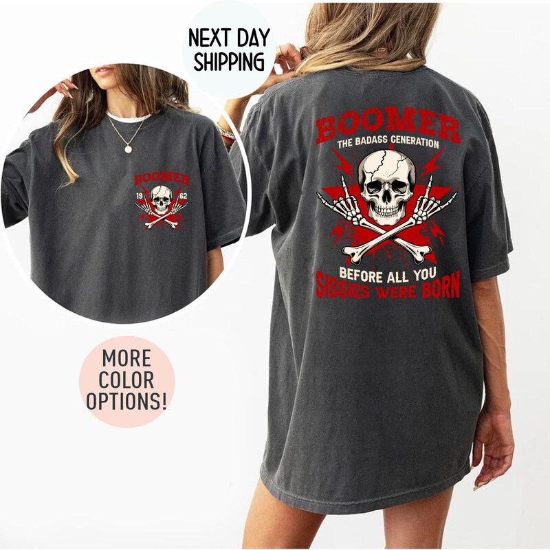 Boomer T Shirt - Etsy