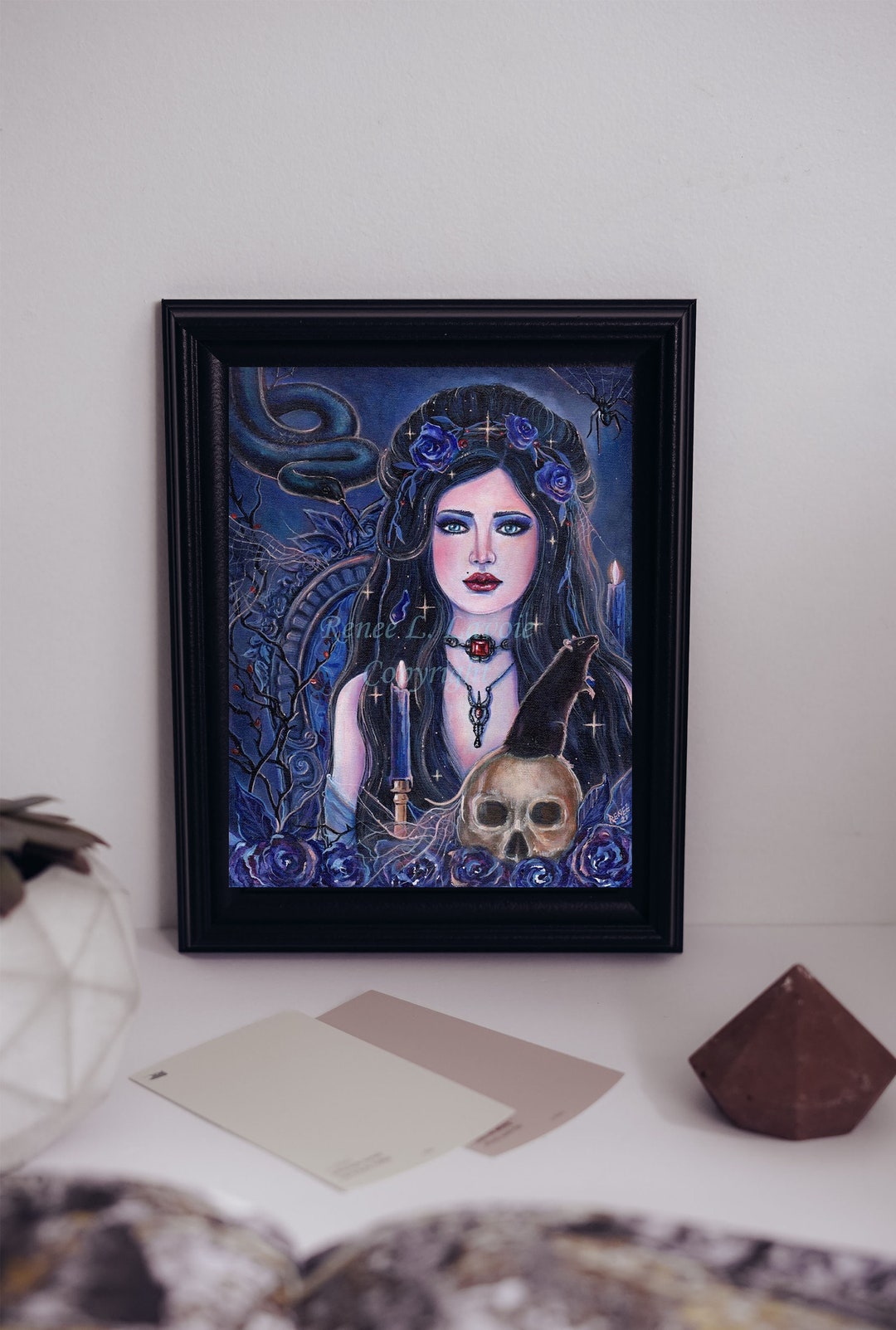 Persephone Queen of the Underworld Greek Mythology Hades Snake Rat by ...