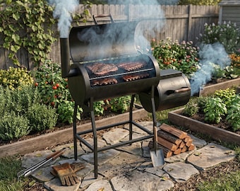 DIY Backyard Smoker Plans - Detailed Pdf Blueprints & 3D Stp File ...