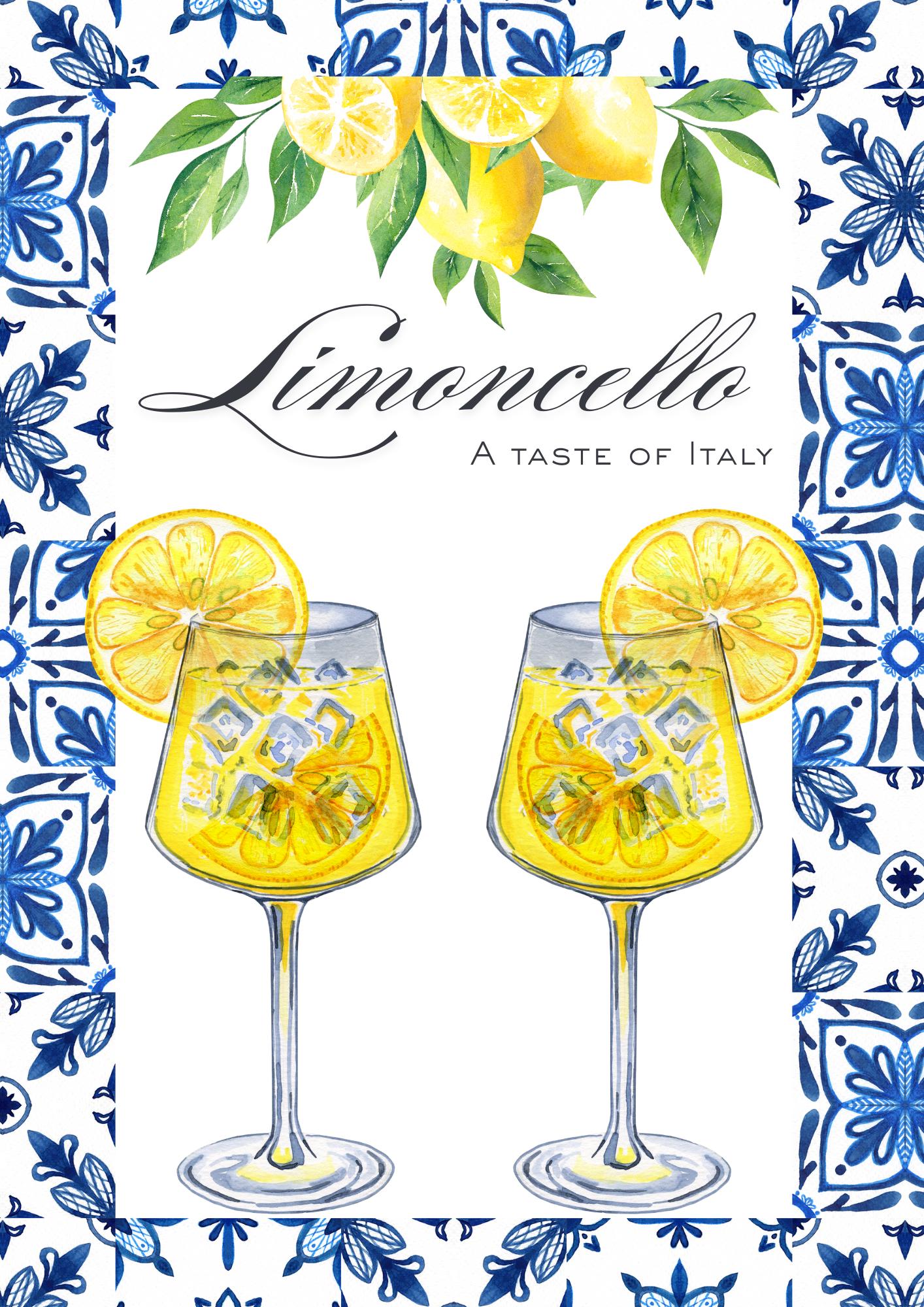 Limoncello- Print Yourself Poster - Etsy