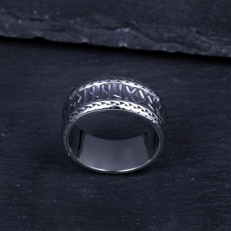 Vikings Symbol Navigation Punk Rings Opium Y2k Rings Hip Hop Gothic ...