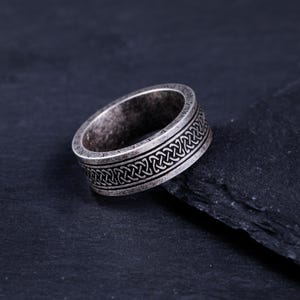 Celtic Knot Nordic Viking Navigation Rings Opium Y2k Rings Hip Hop ...