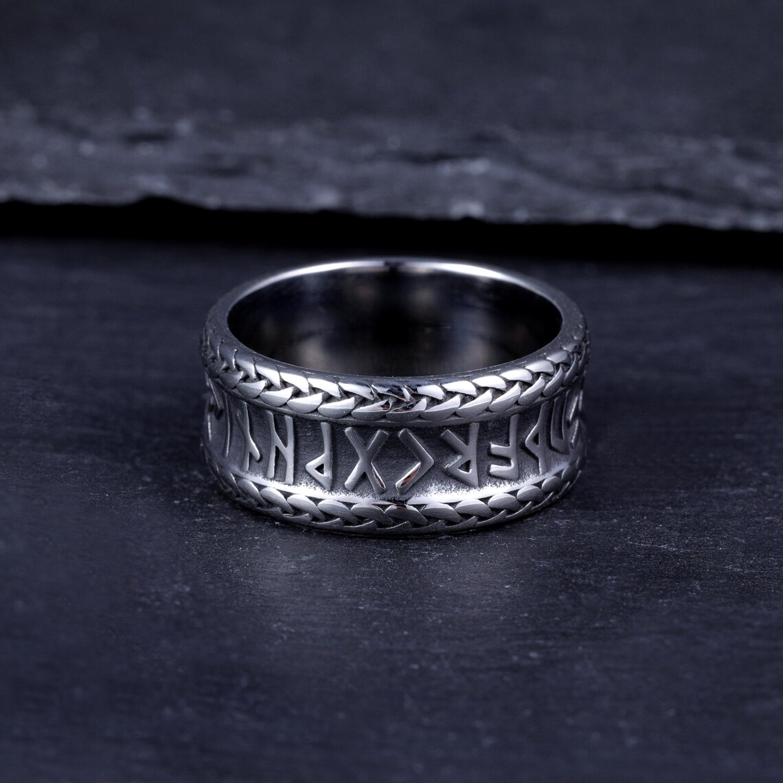 Vikings Symbol Navigation Punk Rings Opium Y2k Rings Hip Hop Gothic ...