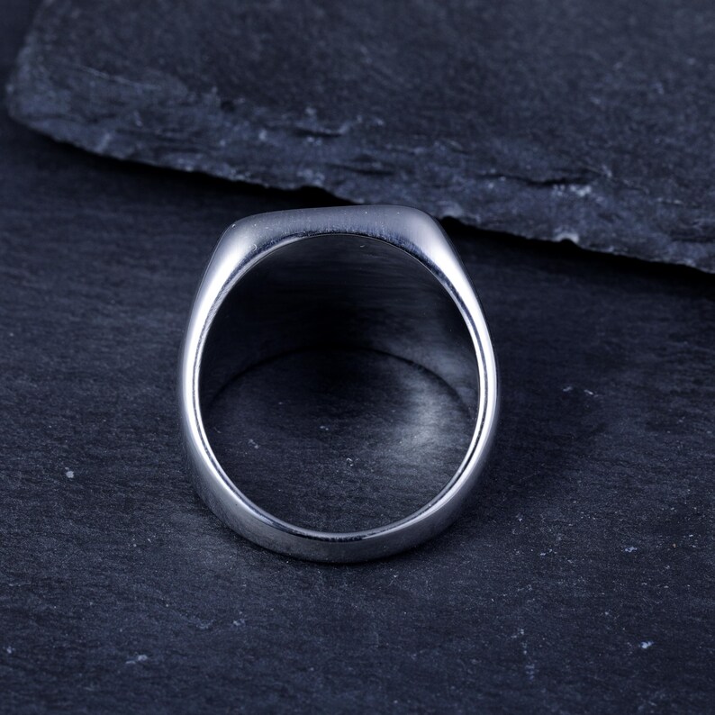 Celtic Knot Viking Shell Signet Rings Opium Y2k Rings Hip Hop Gothic Punk Rings Neutral for Man ...