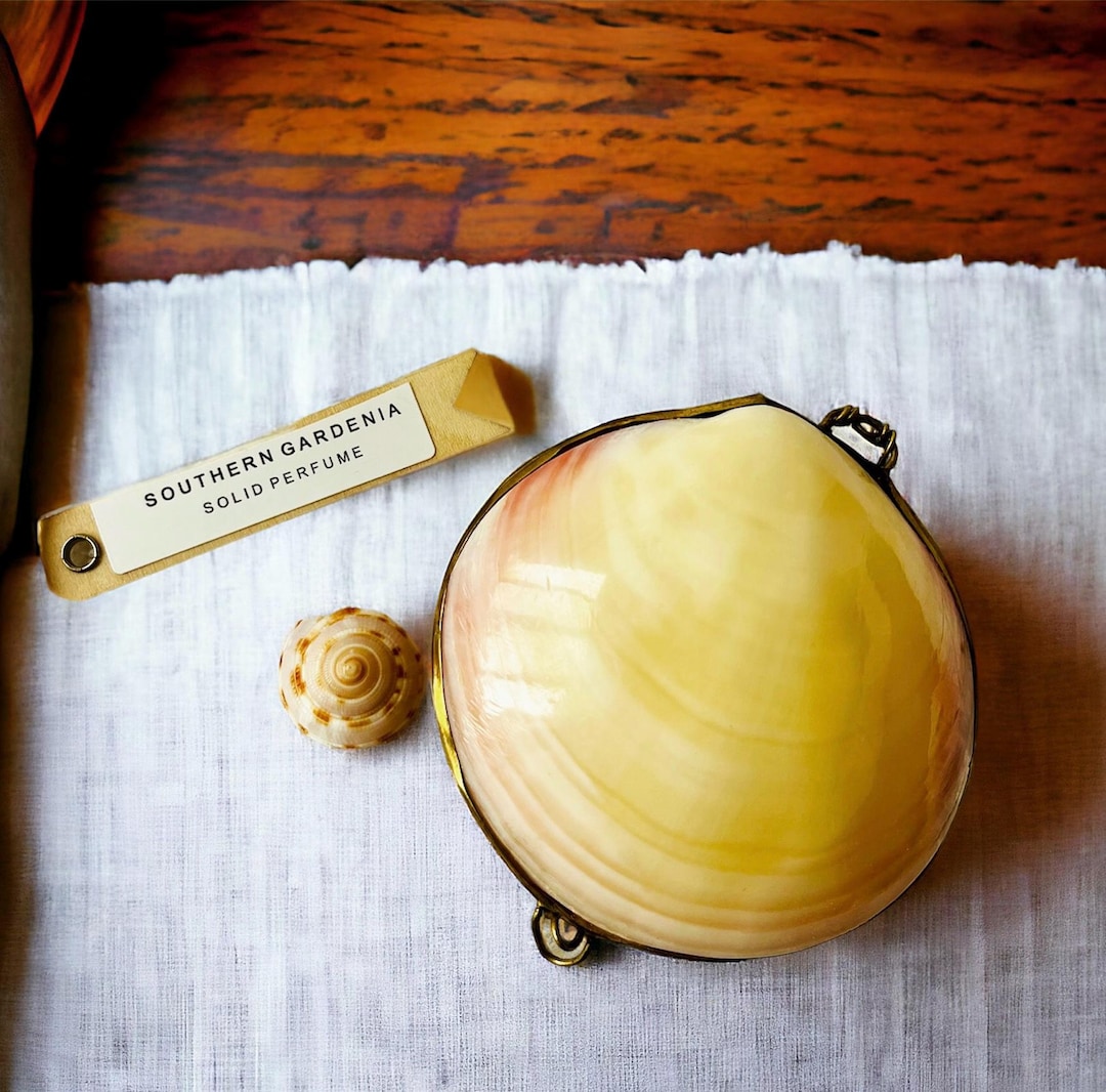 Plumeria Solid Perfume Shell Gift Set - Etsy